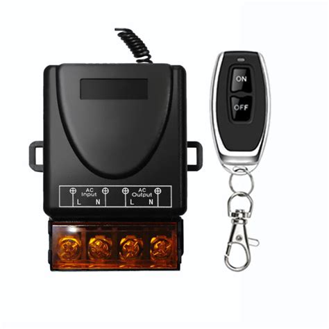 433mhz Ac 220v 30a Wireless Remote Control Switch 1ch Rf High Power