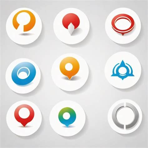 Simple Diagrams Vector Set White Background Isolated Premium Ai Generated Vector