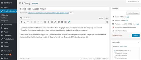 Cool Timeline Pro Wordpress Timeline Plugin Buycodenow