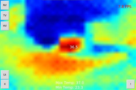 GitHub Am Tech1 Mlx Thermalcam Raspberry Pi Powered Thermal Camera Using The MLX90640 Chipset
