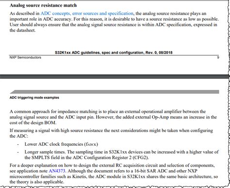 Solved S32k144 Adc Accuracy Problem Nxp Community