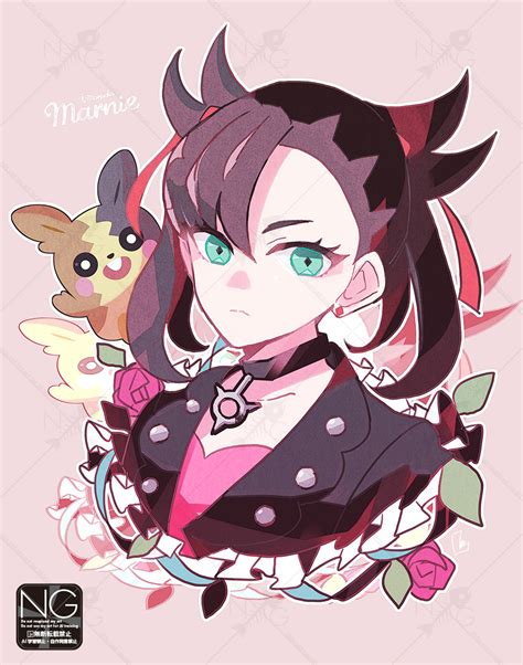 Marnie And Morpeko Pokemon And 1 More Drawn By Memesleepsheep