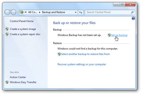 Windows 7 WBAdmin Command Line And Its GUI Version
