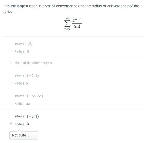 Solved Find The Largest Open Interval Of Convergence And The