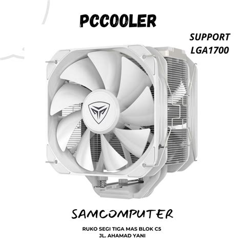 Jual Hsf Pc Cooler Pccooler K4 Plus White Cpu Cooler For Amd