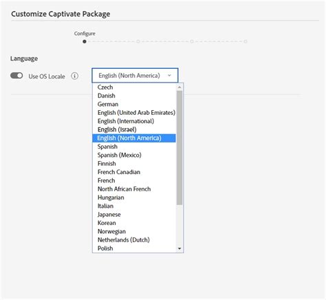 Create Captivate Deployment Package From Admin Console