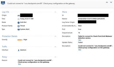Solved Could Not Connect To Cws Checkpoint Check Point CheckMates