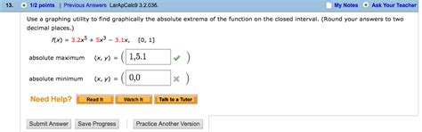 solved use a graphing utility to find graphically the
