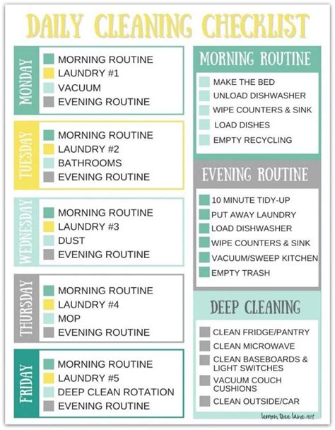 Professional Working Mom Schedule Template Excel Sample
