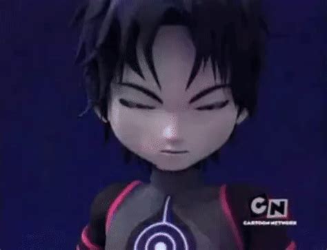 An Animated Image Of A Person With Black Hair