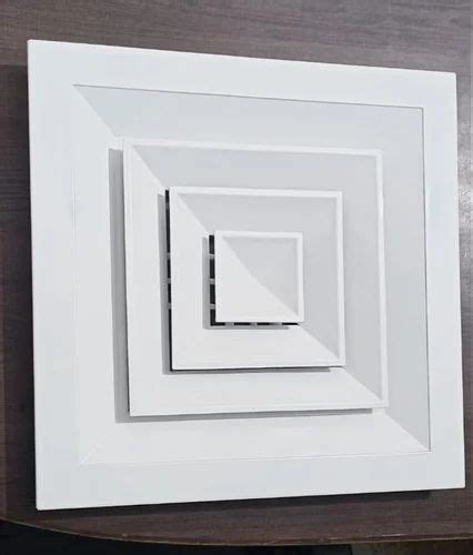 Powder Coated Flush Type Diffuser For Ceiling Shape Square At Best