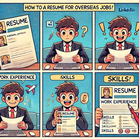 해외 취업을 위한 이력서 작성법 [성공적인 해외 취업을 위한 가이드]