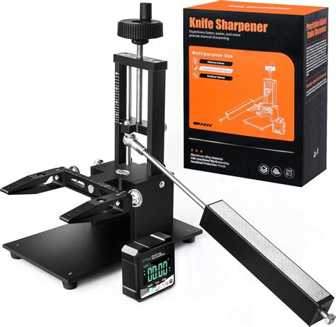 Precision Adjust Knife Sharpener Guided Knife Sharpening System Kit With Digital Angle Finder