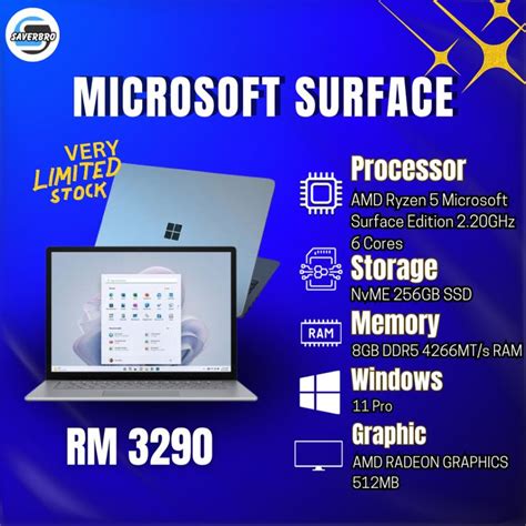 Microsoft Surface Windows 11 Touchscreen
