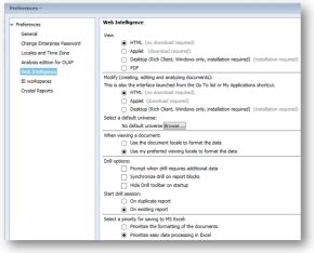 Web Intelligence Editor Loads Slowly Business Objects Tips