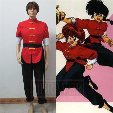 Ranma 12 Ranma Saotome Cosplay Costume All Size Custom Made In Anime