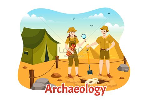 고고학 벡터 일러스트 레이 션 일러스트 무료 다운로드 Lovepik
