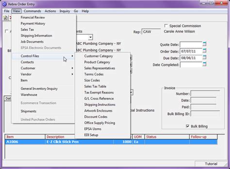 control files