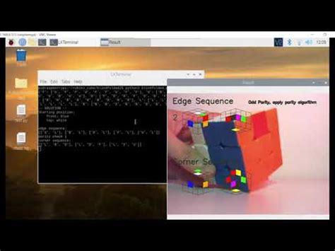 Real Time Rubiks Cube Blindfolded Solver Using Raspberry Pi And OpenCV Piday Raspberrypi