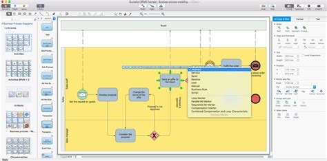 Business Process Diagrams Solution For Apple OS X Business Process