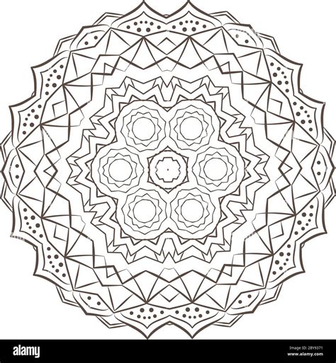 Aztec Mandala Coloring Pages