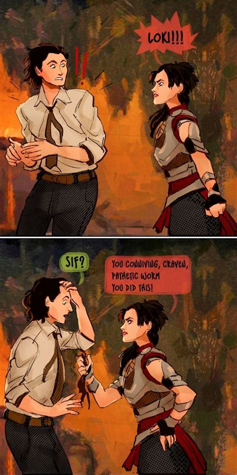 Loki And Sif Loki Marvel Loki Loki Fanart