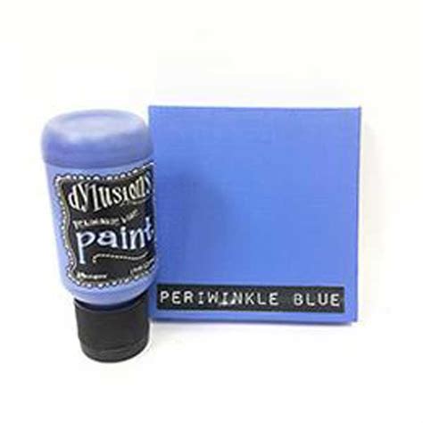 Dylusions Blendable Acrylic Paint Periwinkle Blue The Foiled Fox