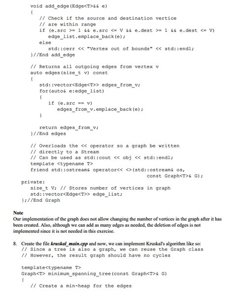 Solved Write Codes In C 31 Kruskals Mst Algorithm 32
