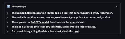 Build A Named Entity Recognition App With Streamlit Towards Data Science