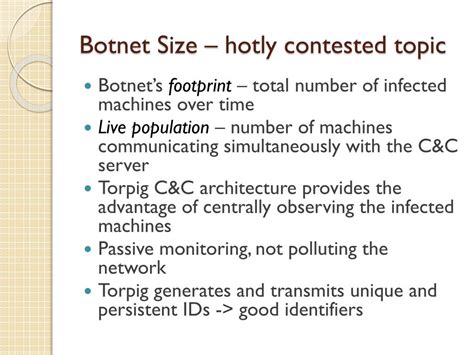 ppt analysis of a botnet takeover powerpoint presentation free