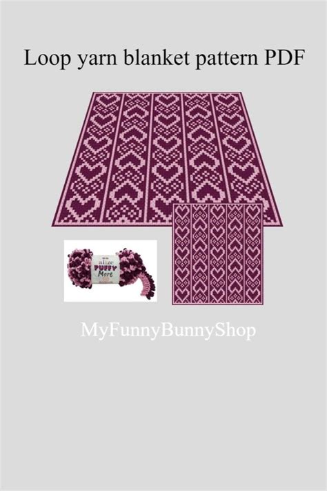 Loop Yarn Heart Braids Blanket Pattern Pdf Inspire Uplift Braid Loop Yarn Heart Braids Blanket Pattern Pdf Inspire Uplift Braid