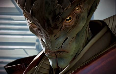 Wallpaper Mass Effect Art Javik Prothean For Mobile And Desktop