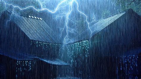 과도한 생각을 멈추고 열대 폭풍우의 폭우와 장엄한 천둥 소리로 즉시 잠들기 Youtube