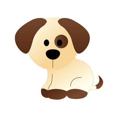 Шаблон собаки в формате SVG – макет для вырезания на плоттере