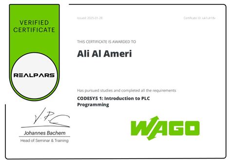Realpars Codesyscourses Plcprogramming Realparscourses Wago Ali Al Ameri