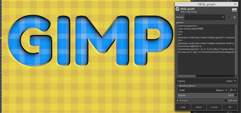 Gimp Has A Filter Called Gegl Graph Which Can Apply Multiply Filters Using Syntax Learning