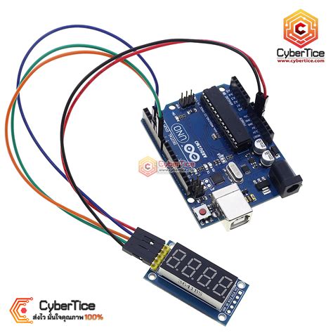 สอนใช้งาน arduino โมดูลแสดงค่าตัวเลข 4 หลัก four digital tube module