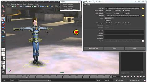Tips To Import Or Export Animation Clips In Maya With Irender Irender