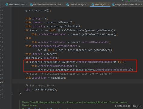 Threadlocal与inheritablethreadlocal及线程池的影响inheritablethreadlocal线程池问题