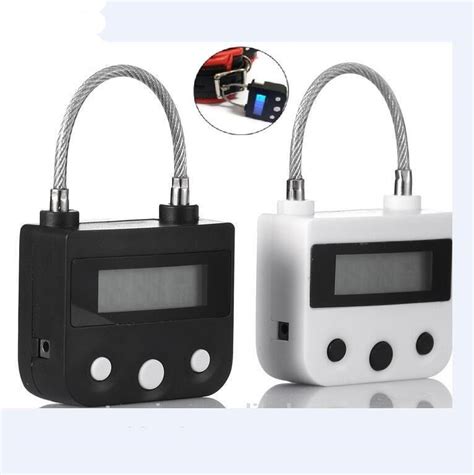 USB Charging Electronic Timer Bondage Multipurpose Timing Lock Chastity Bdsm Fetish Slave