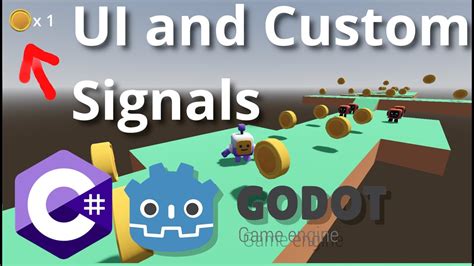 Coin Ui And Custom Signals In Godot Godot Csharp 3d Platformer Series