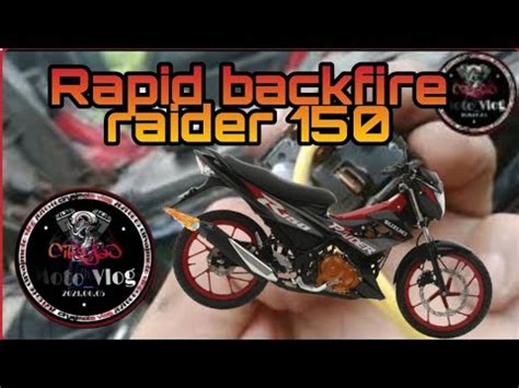 Rapid backfire raider 150 - YouTube