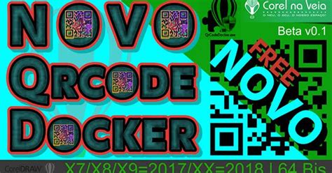 QR Code Generator Free Docker CorelDRAW X Ao Bits Corel Na Veia