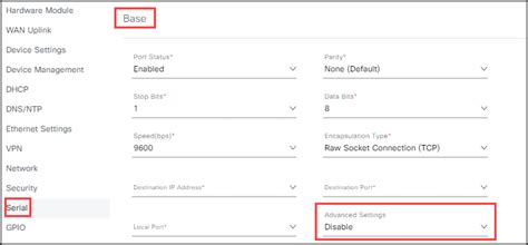 Serial Cisco IoT Operations Dashboard Cisco DevNet