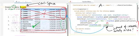 Filtering Nodes Via Transformation Menu Mps Support Jetbrains