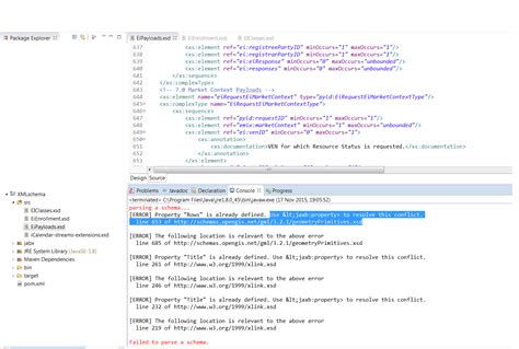 Xml Use To Resolve This Conflict Error While Converting Xsd To Java