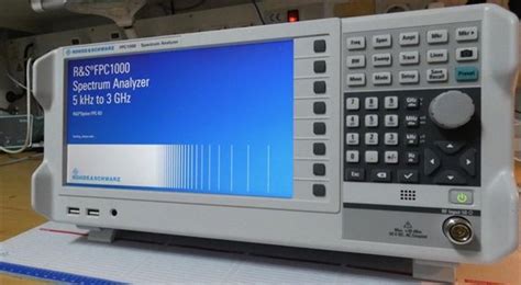 3ghz Spectrum Analyzer Rands® Fpc1000 Review Element14 Community