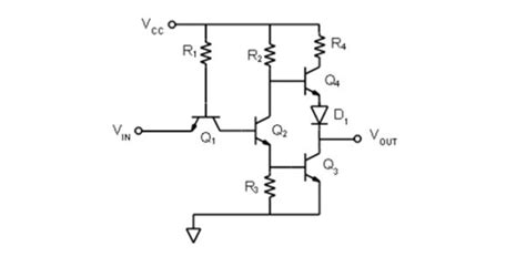 Ttl Nor Gate Circuit Diagram