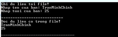 Đọc ghi File trong C fstream trong C QuanTriMang com