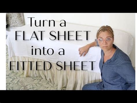 How To Make A Fitted Sheet From A Flat Sheet Diy Joy